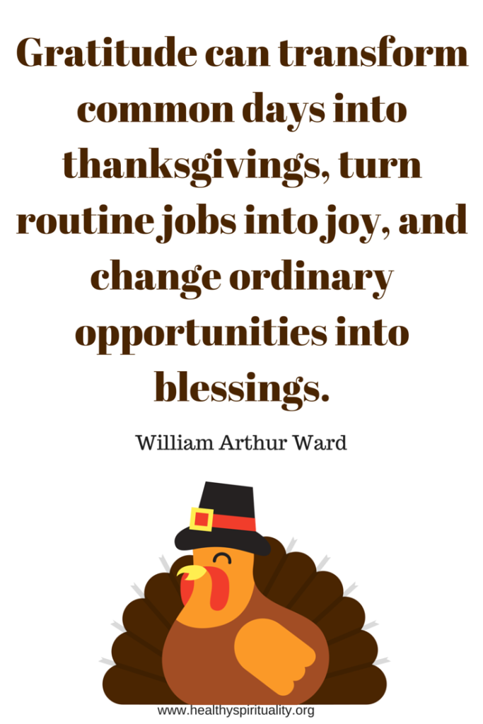 Being Grateful - Henri Nouwen | Healthy Spirituality