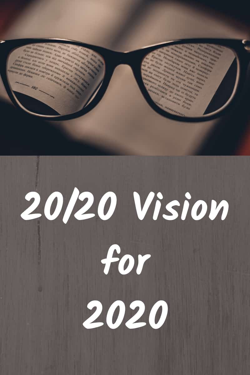 20/20 Vision for 2020 | Healthy Spirituality