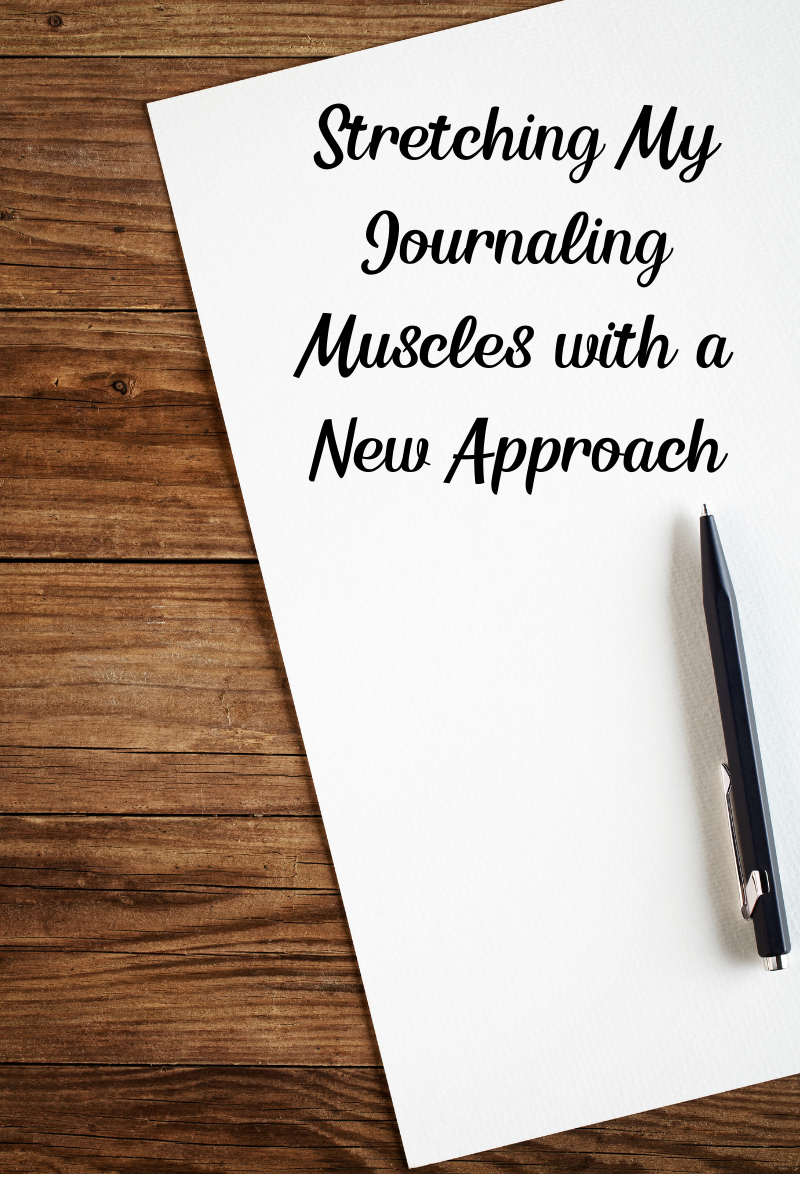 Stretching My Journal Muscles with a New Approach | Healthy Spirituality