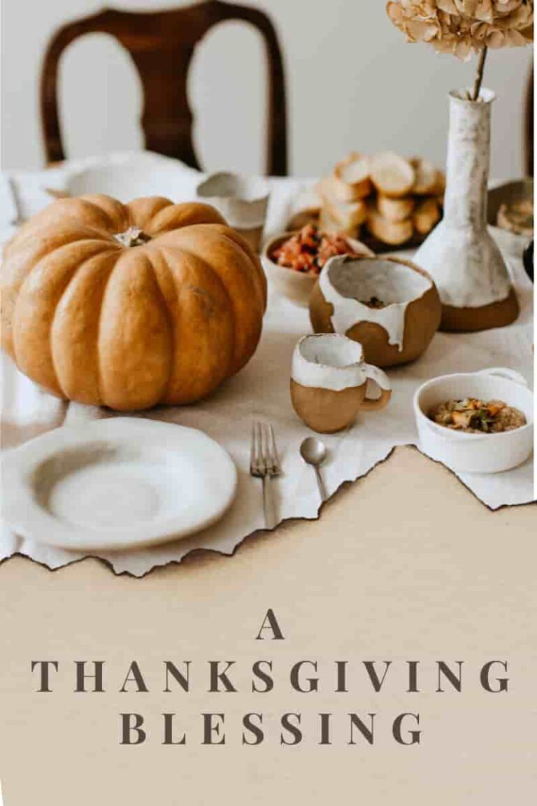 A Thanksgiving Blessing | Healthy Spirituality