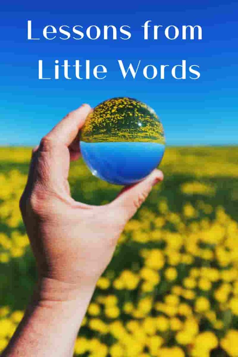 Little Words Lessons | Healthy Spirituality