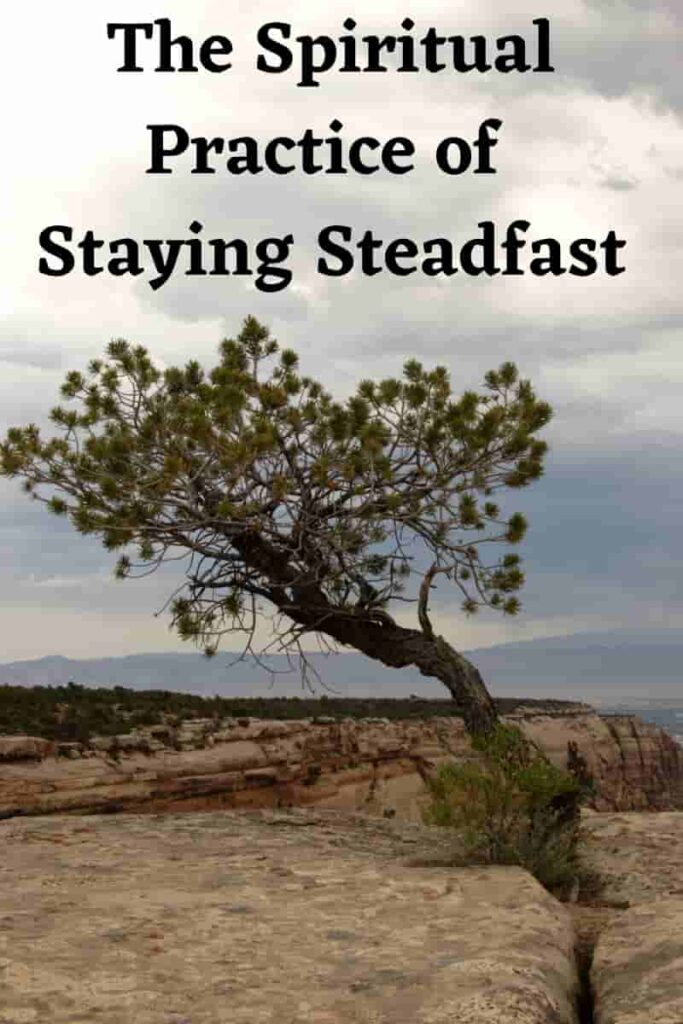The Spiritual Practice of Staying Steadfast - Healthy Spirituality