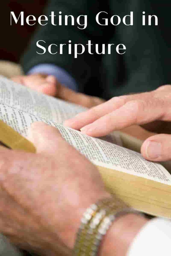 Meeting God in Scripture - Revisiting My Bookshelf – Part Four ...