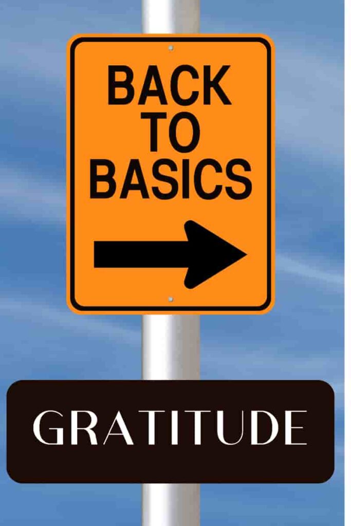 Back to Basics | Healthy Spirituality