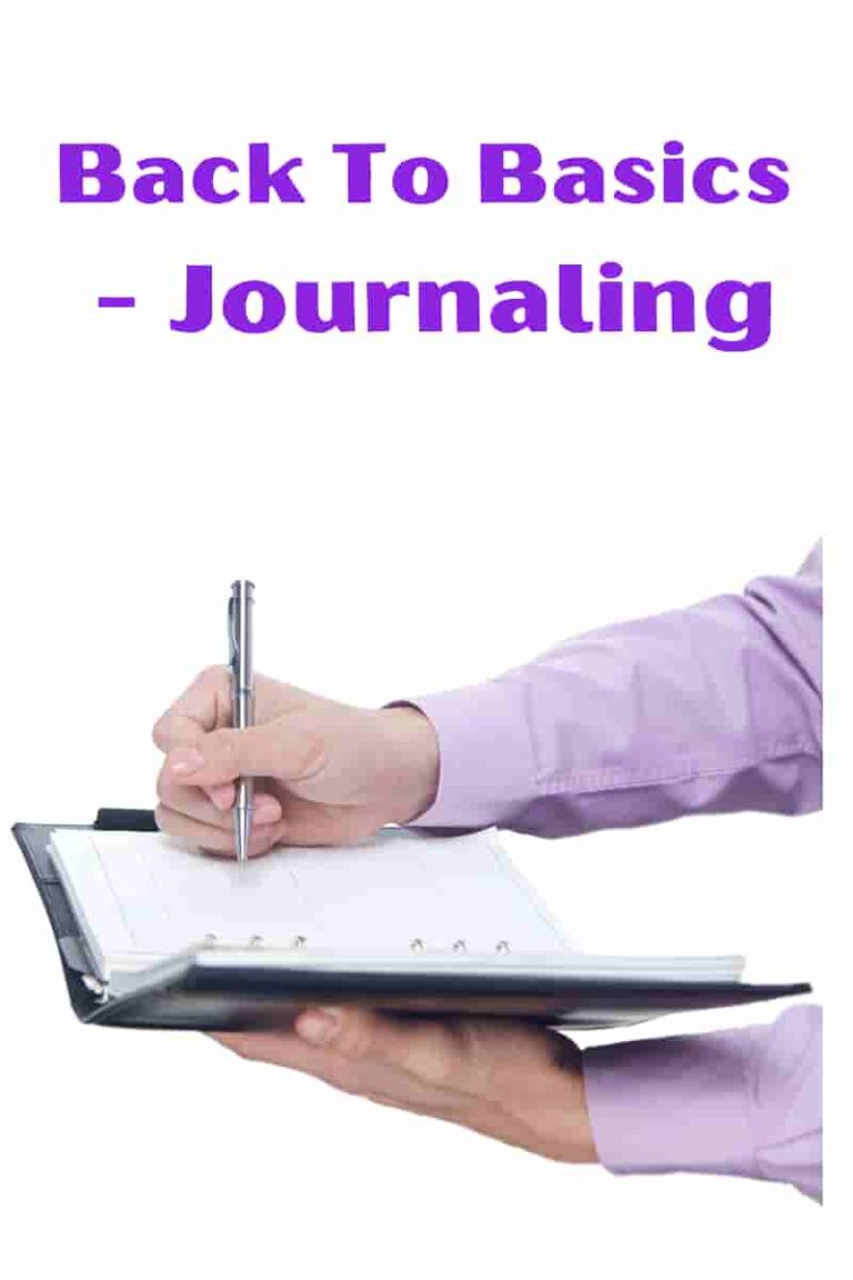Back To Basics - Journaling | Healthy Spirituality