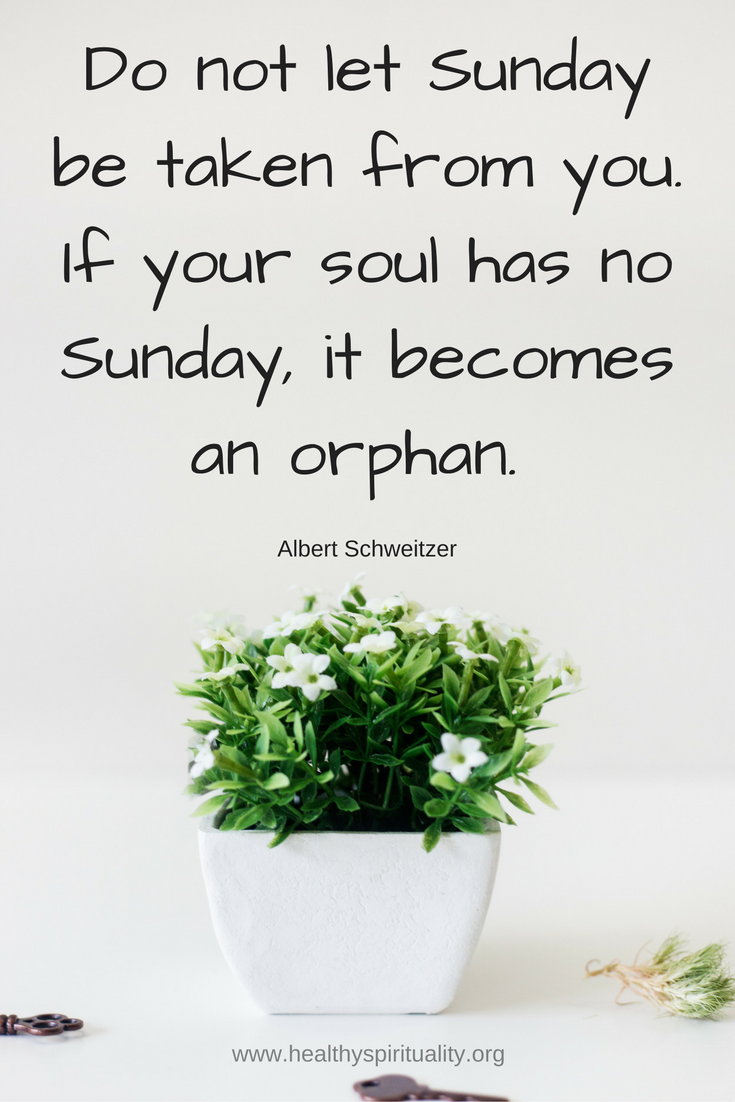 Thoughts and Tips about the Sabbath | Healthy Spirituality
