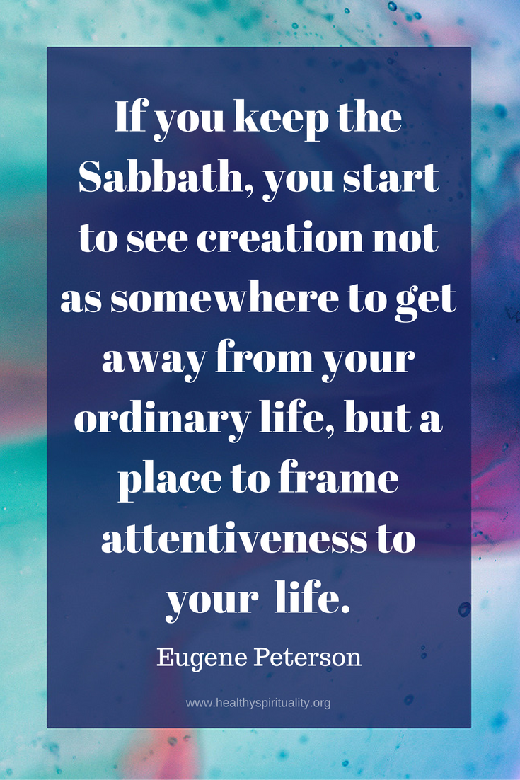 The Rhythms and Rest of Sabbath | Healthy Spirituality