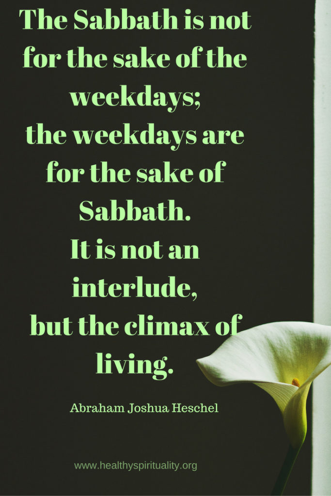 The Rhythms and Rest of Sabbath | Healthy Spirituality